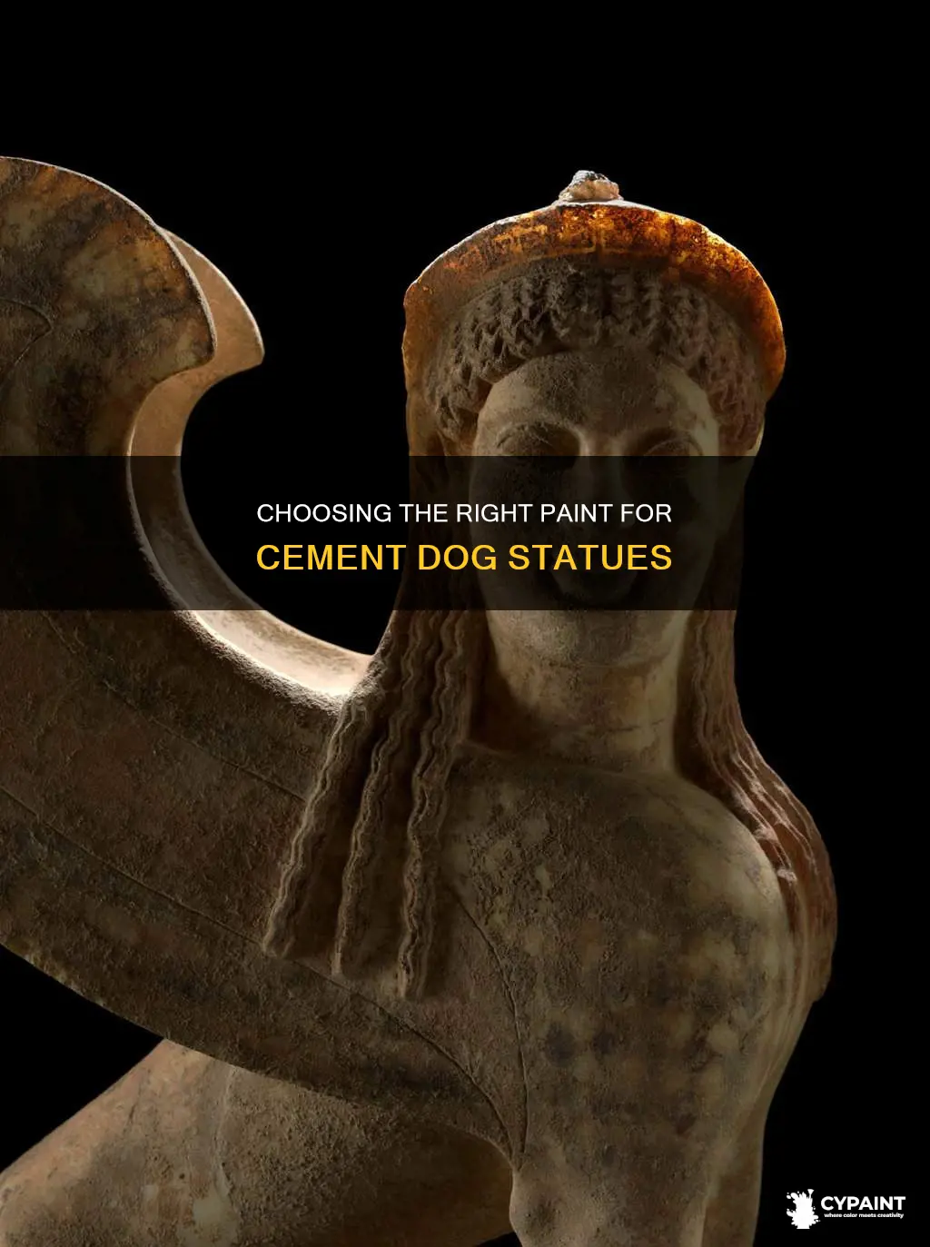 Choosing The Right Paint For Cement Dog Statues | CyPaint