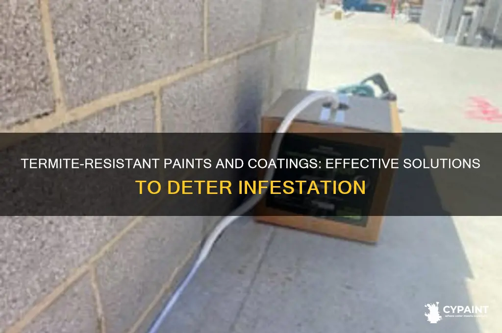 Termite-Resistant Paints And Coatings: Effective Solutions To Deter ...