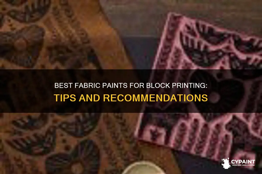 Best Fabric Paints For Block Printing: Tips And Recommendations | CyPaint