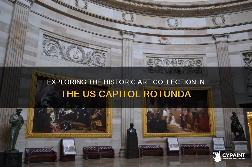 Exploring The Historic Art Collection In The Us Capitol Rotunda | CyPaint