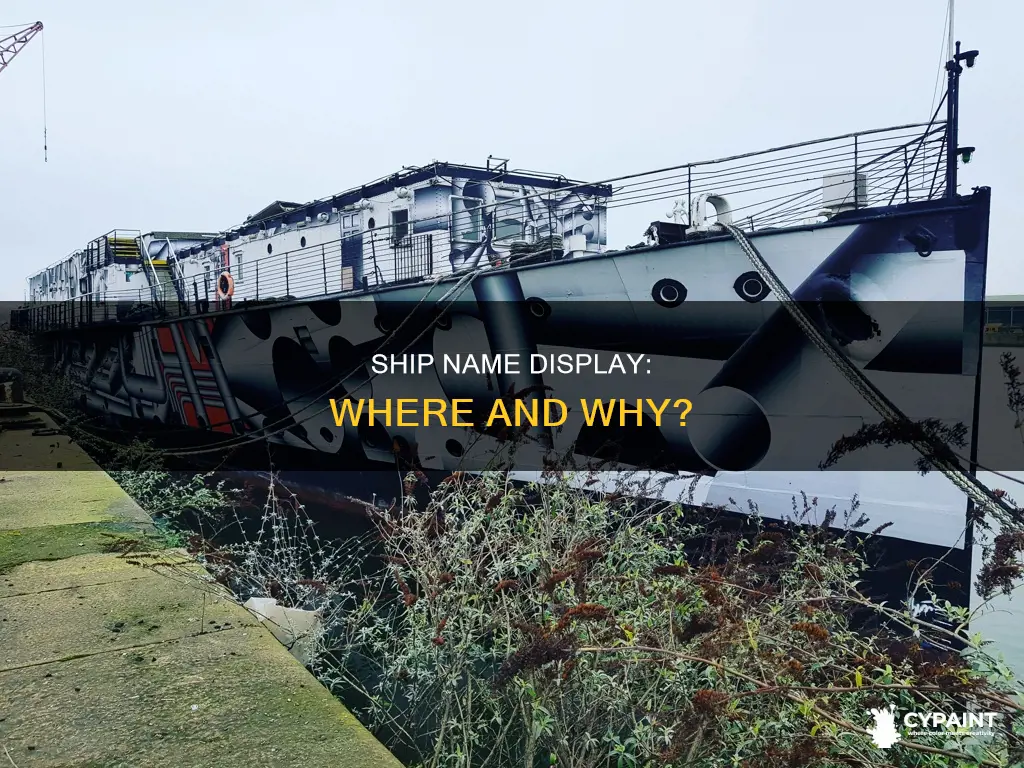 Ship Name Display: Where And Why? | CyPaint