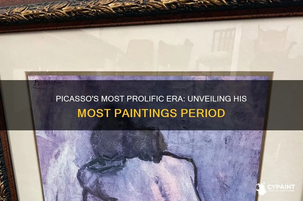 Picasso's Most Prolific Era: Unveiling His Most Paintings Period | CyPaint