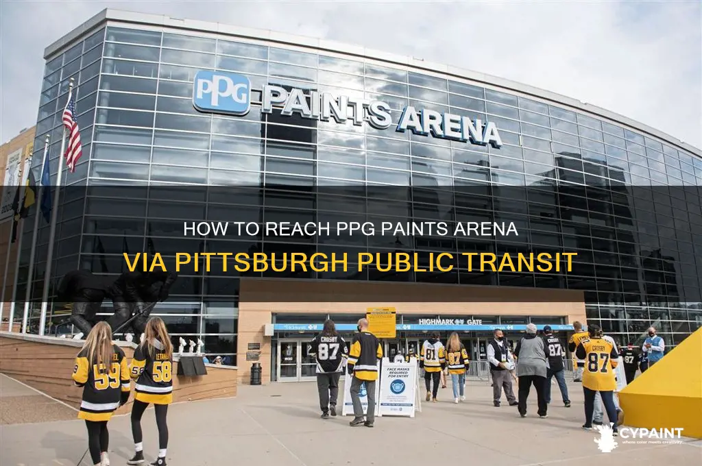 How To Reach Ppg Paints Arena Via Pittsburgh Public Transit | CyPaint