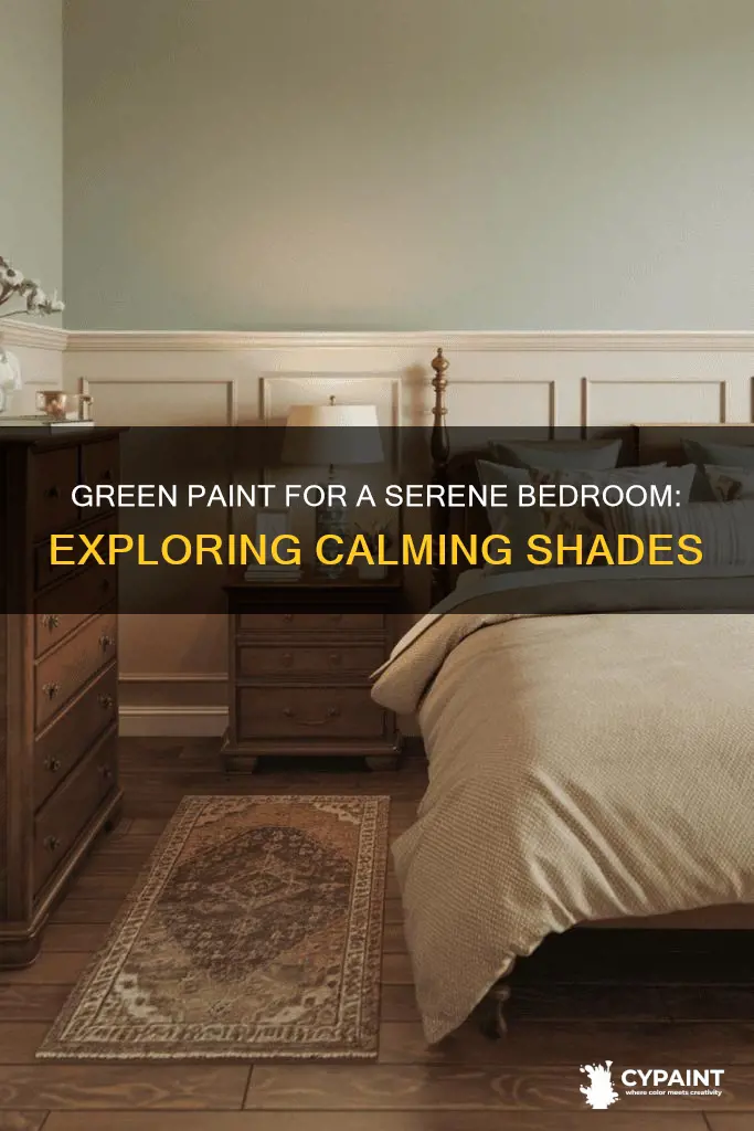 Green Paint For A Serene Bedroom: Exploring Calming Shades | CyPaint