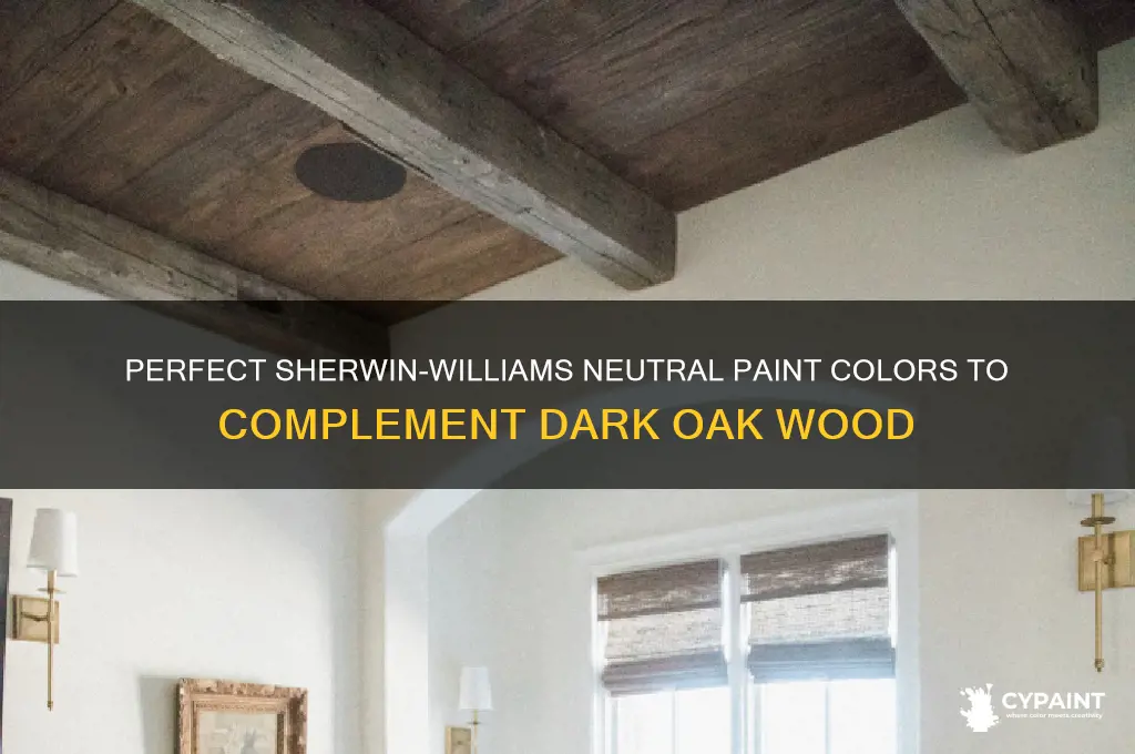 Perfect Sherwin-Williams Neutral Paint Colors To Complement Dark Oak ...