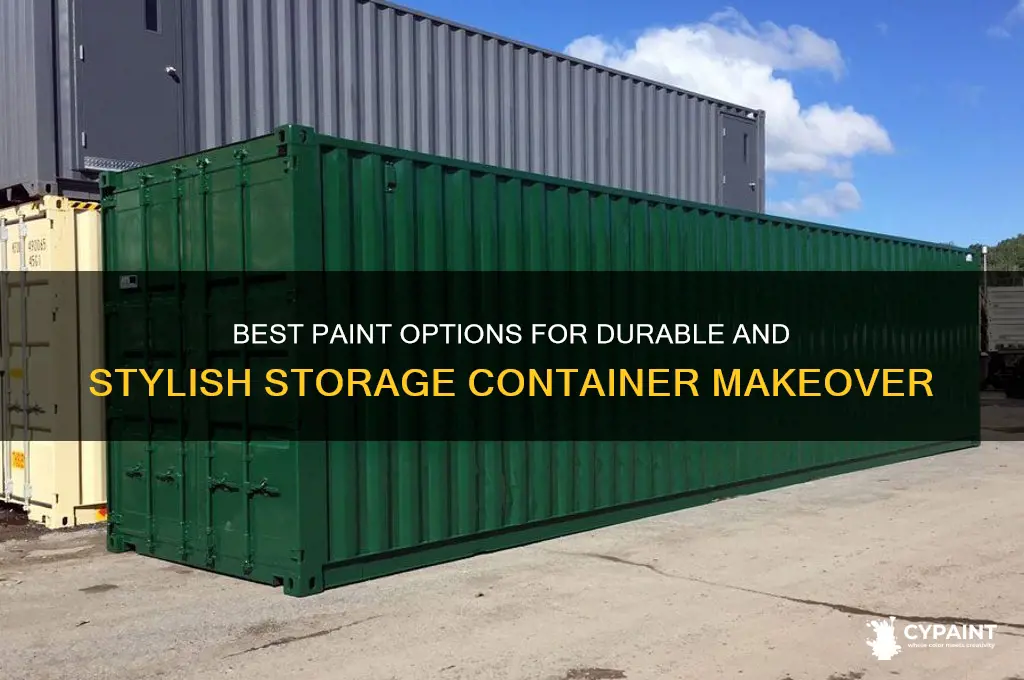 Best Paint Options For Durable And Stylish Storage Container Makeover ...