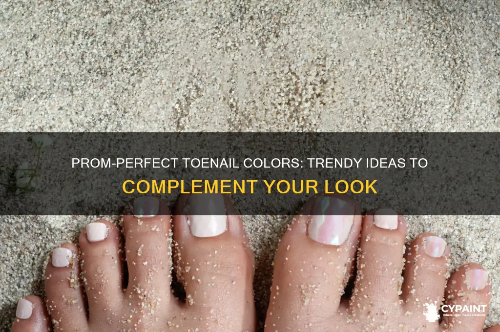 Prom-Perfect Toenail Colors: Trendy Ideas To Complement Your Look | CyPaint