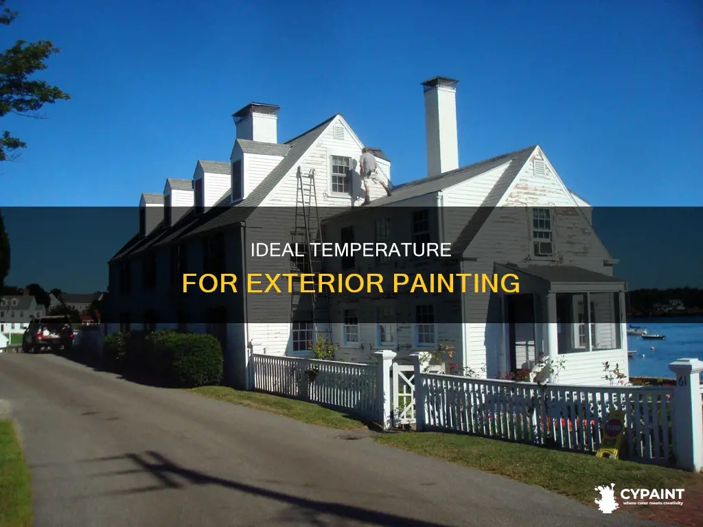 Ideal Temperature For Exterior Painting | CyPaint