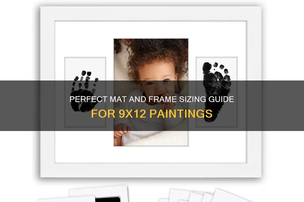Perfect Mat And Frame Sizing Guide For 9X12 Paintings | CyPaint