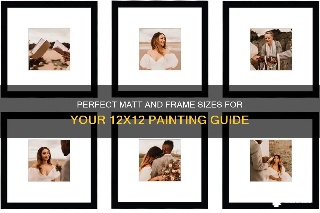 Perfect Matt And Frame Sizes For Your 12X12 Painting Guide | CyPaint