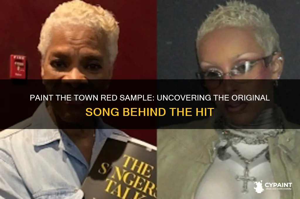 Paint The Town Red Sample: Uncovering The Original Song Behind The Hit ...
