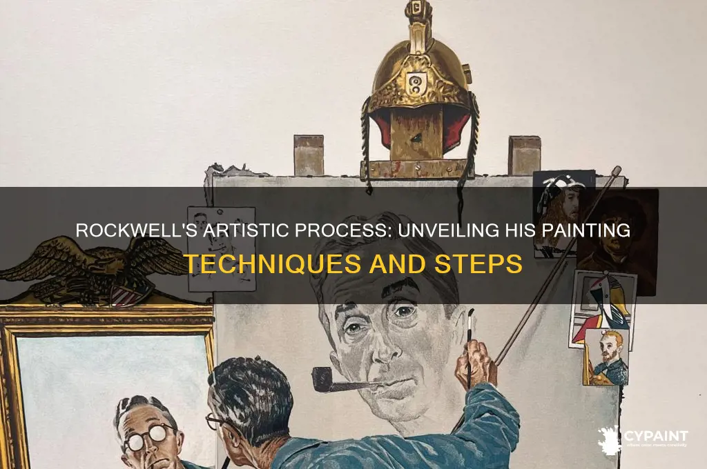 Rockwell's Artistic Process: Unveiling His Painting Techniques And ...