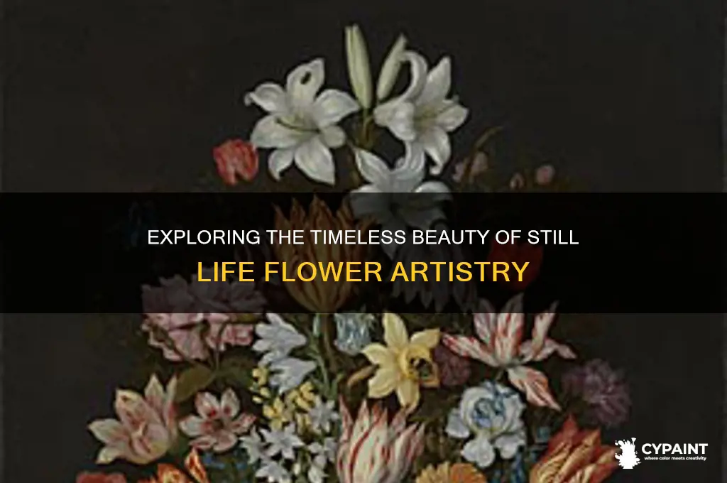 Exploring The Timeless Beauty Of Still Life Flower Artistry | CyPaint