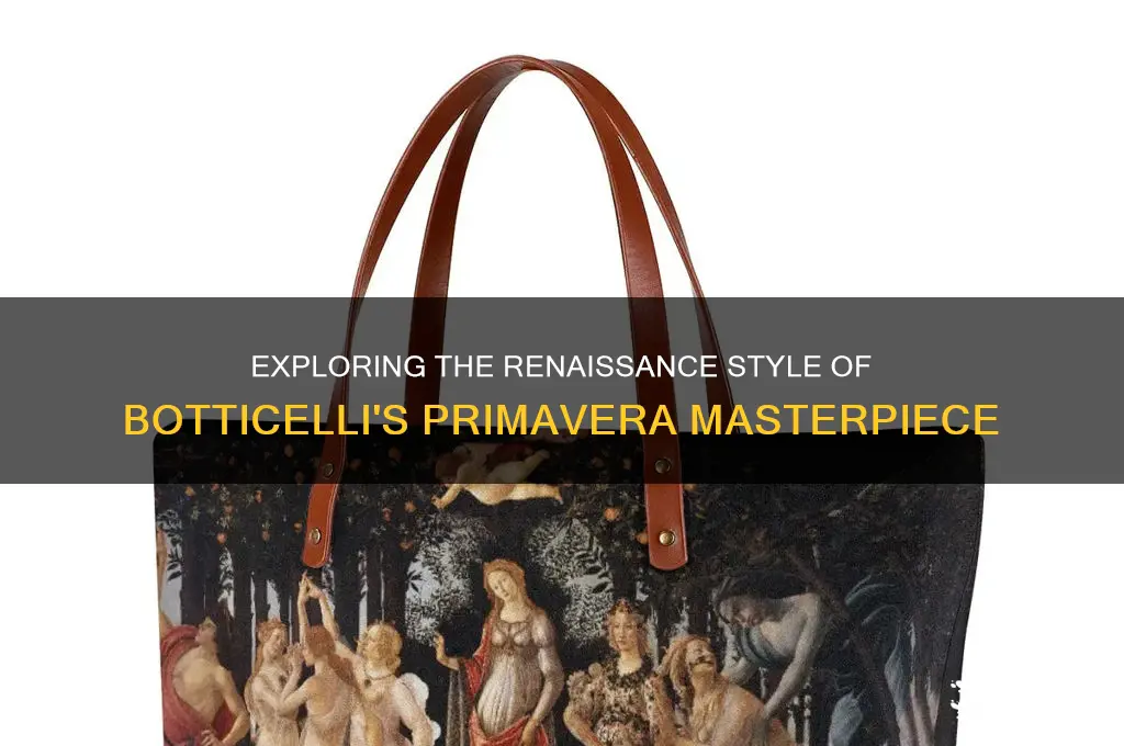 Exploring The Renaissance Style Of Botticelli's Primavera Masterpiece ...