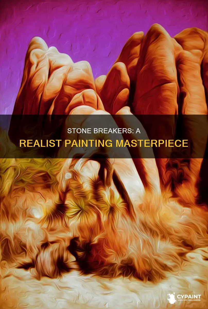 Stone Breakers: A Realist Painting Masterpiece | CyPaint