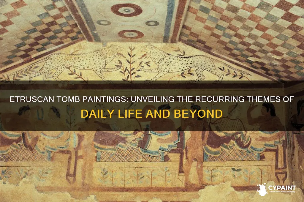 Etruscan Tomb Paintings: Unveiling The Recurring Themes Of Daily Life ...