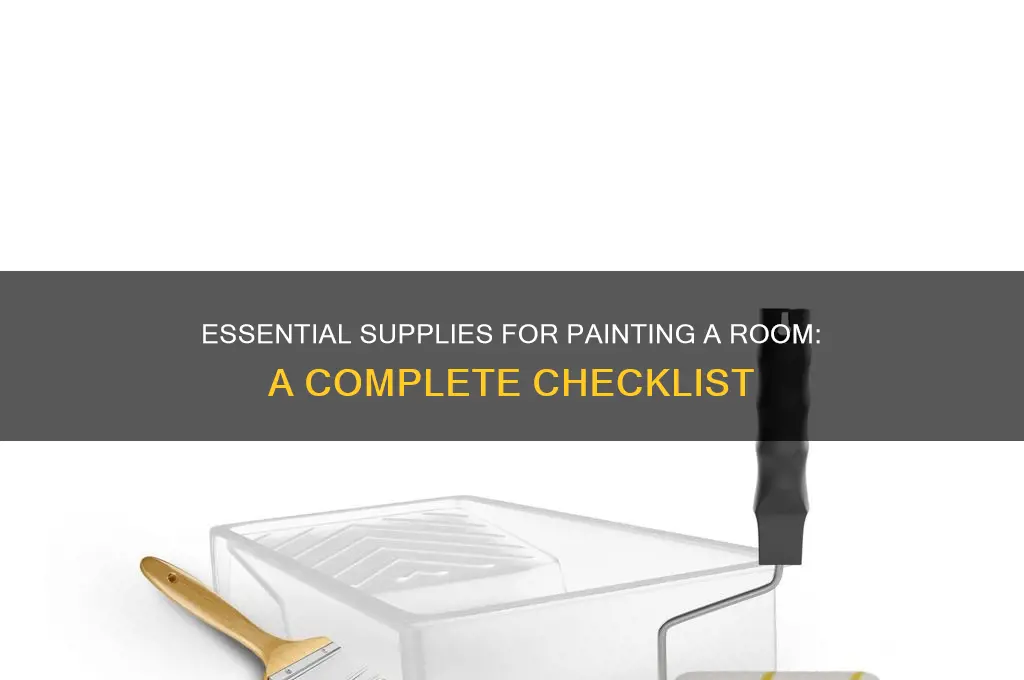Essential Supplies For Painting A Room: A Complete Checklist | CyPaint