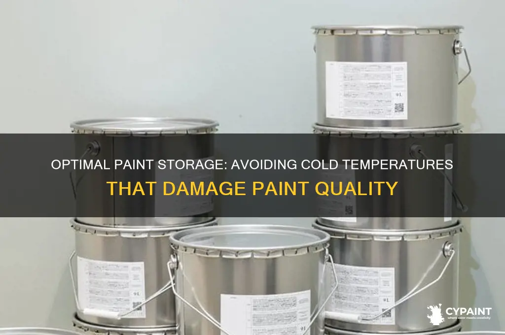 Optimal Paint Storage: Avoiding Cold Temperatures That Damage Paint ...
