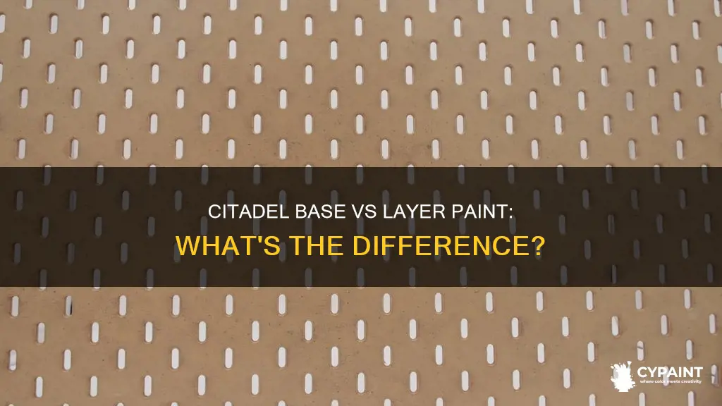 Citadel Base Vs Layer Paint: What's The Difference? | CyPaint