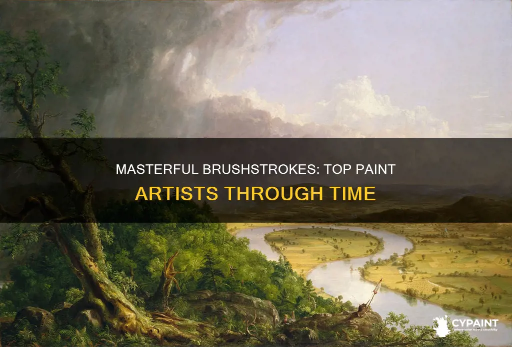 Masterful Brushstrokes: Top Paint Artists Through Time | CyPaint