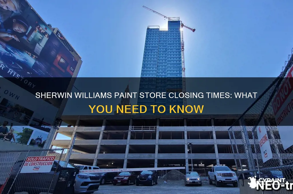 Sherwin Williams Paint Store Closing Times: What You Need To Know | CyPaint