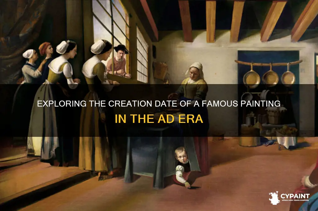 Exploring The Creation Date Of A Famous Painting In The Ad Era | CyPaint