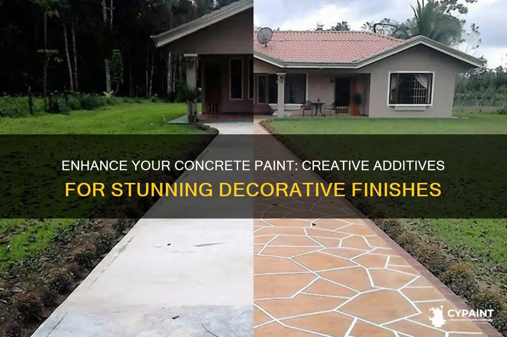 Enhance Your Concrete Paint: Creative Additives For Stunning Decorative ...
