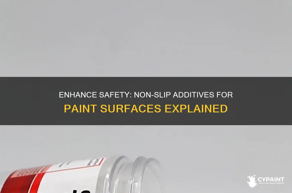 Enhance Safety: Non-Slip Additives For Paint Surfaces Explained | CyPaint