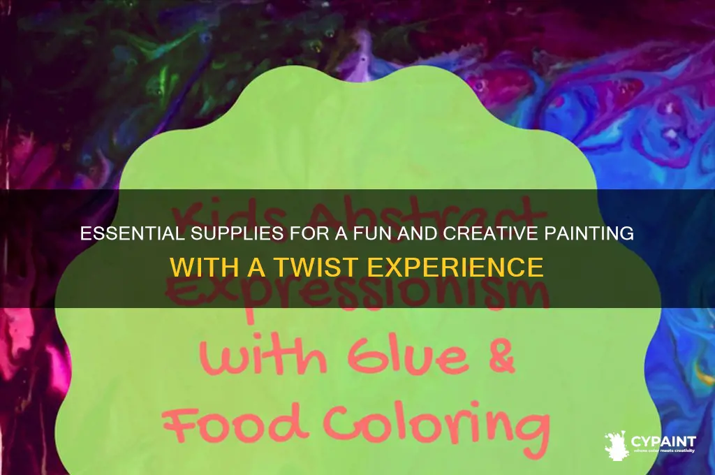Essential Supplies For A Fun And Creative Painting With A Twist ...