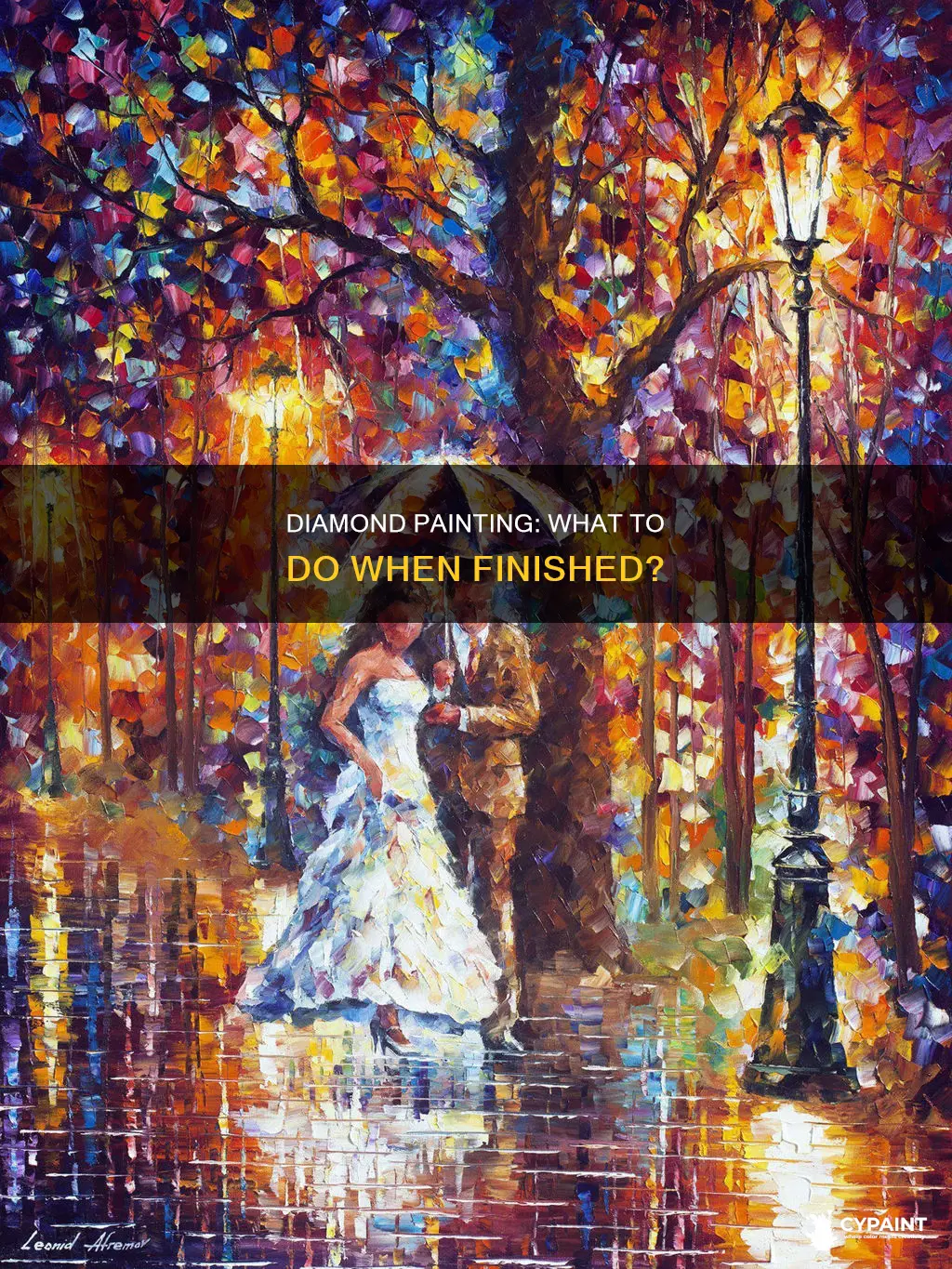 Diamond Painting: What To Do When Finished? | CyPaint