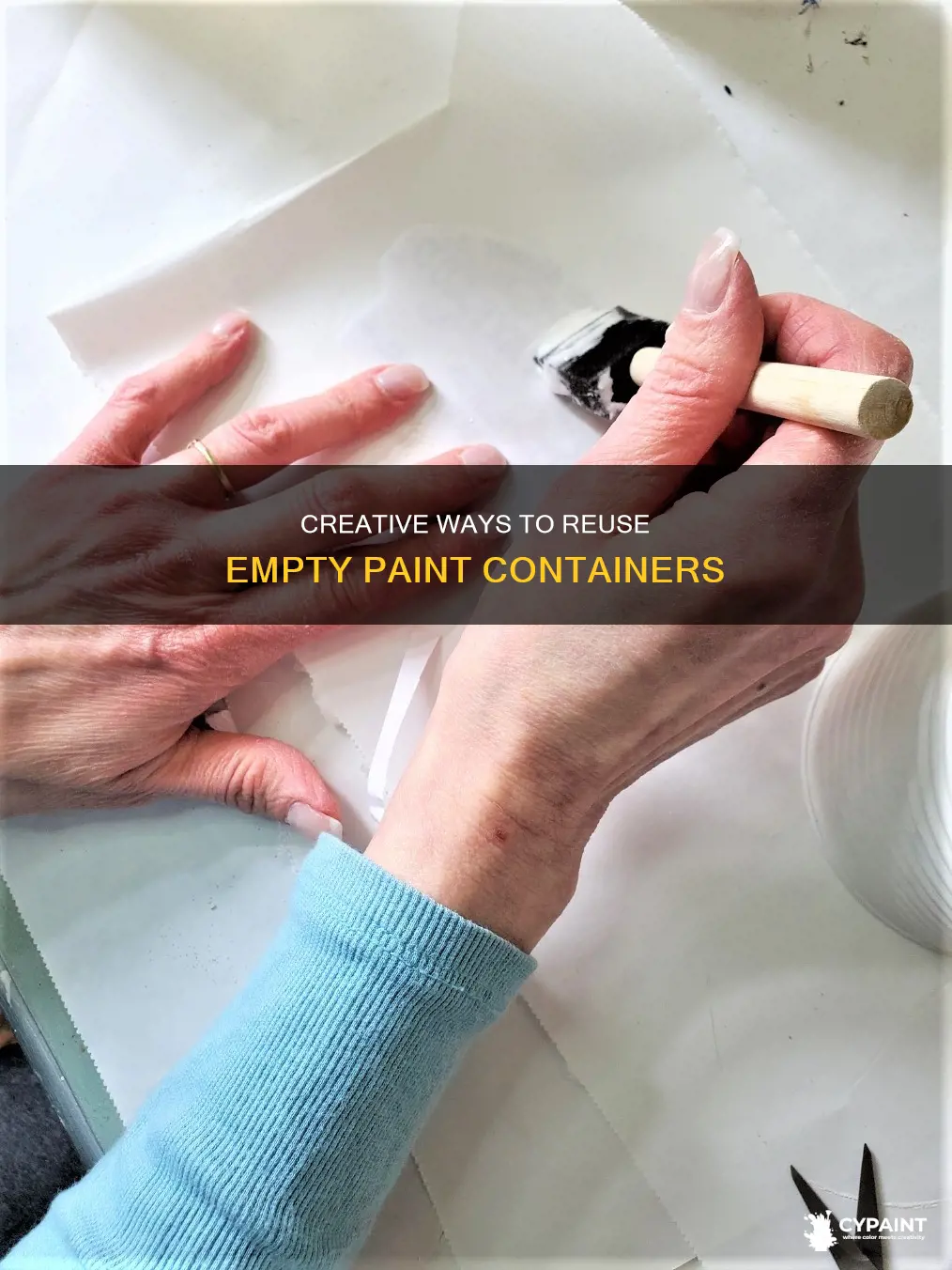 Creative Ways To Reuse Empty Paint Containers | CyPaint