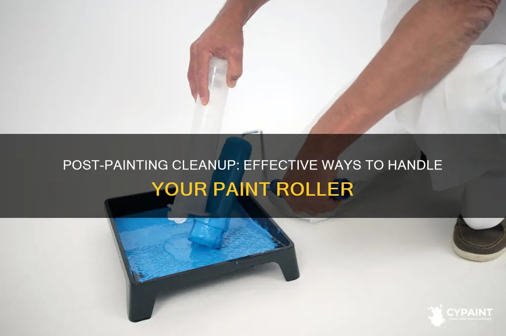 Post-Painting Cleanup: Effective Ways To Handle Your Paint Roller | CyPaint