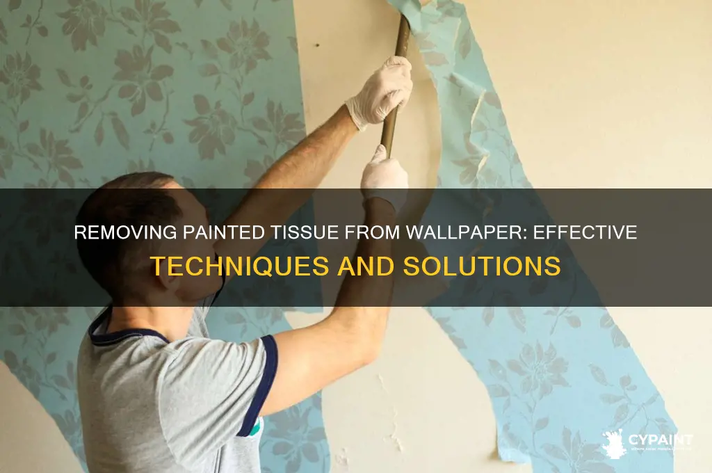 Removing Painted Tissue From Wallpaper: Effective Techniques And ...