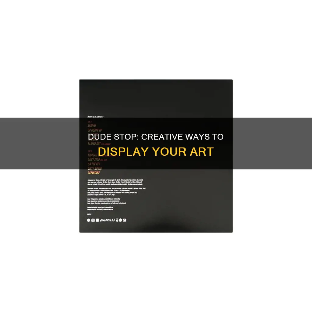 Dude Stop: Creative Ways To Display Your Art | CyPaint