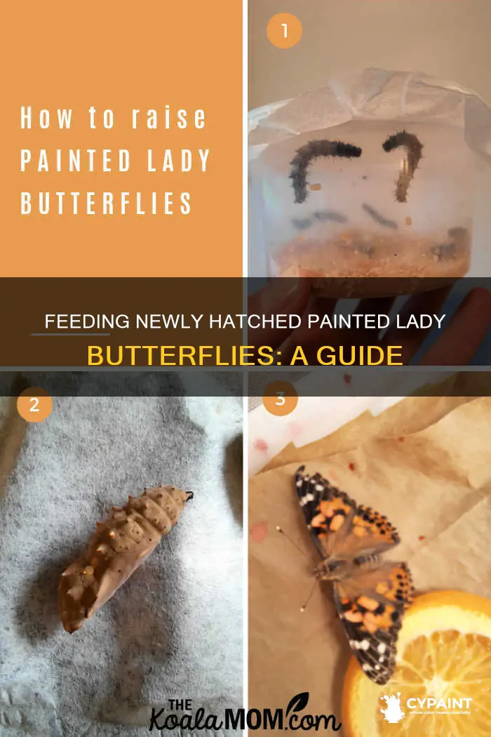 Feeding Newly Hatched Painted Lady Butterflies: A Guide | CyPaint