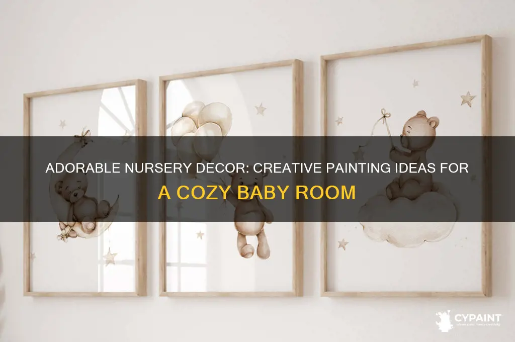 Adorable Nursery Decor: Creative Painting Ideas For A Cozy Baby Room ...