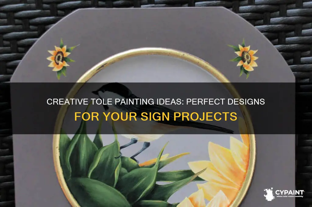 Creative Tole Painting Ideas: Perfect Designs For Your Sign Projects ...