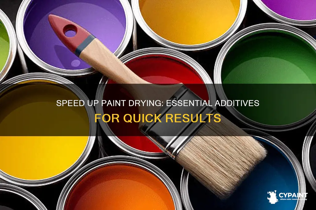 Speed Up Paint Drying: Essential Additives For Quick Results | CyPaint
