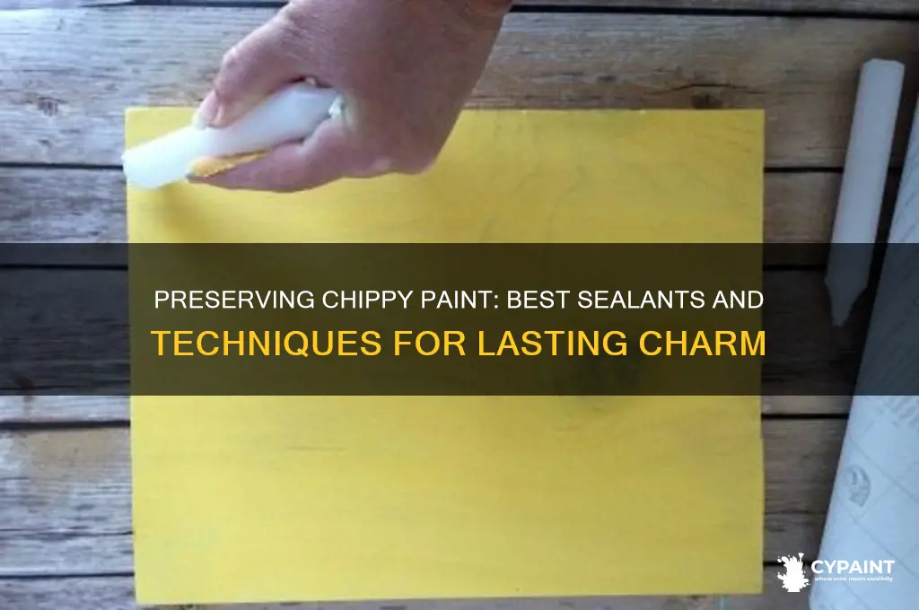 Preserving Chippy Paint: Best Sealants And Techniques For Lasting Charm ...