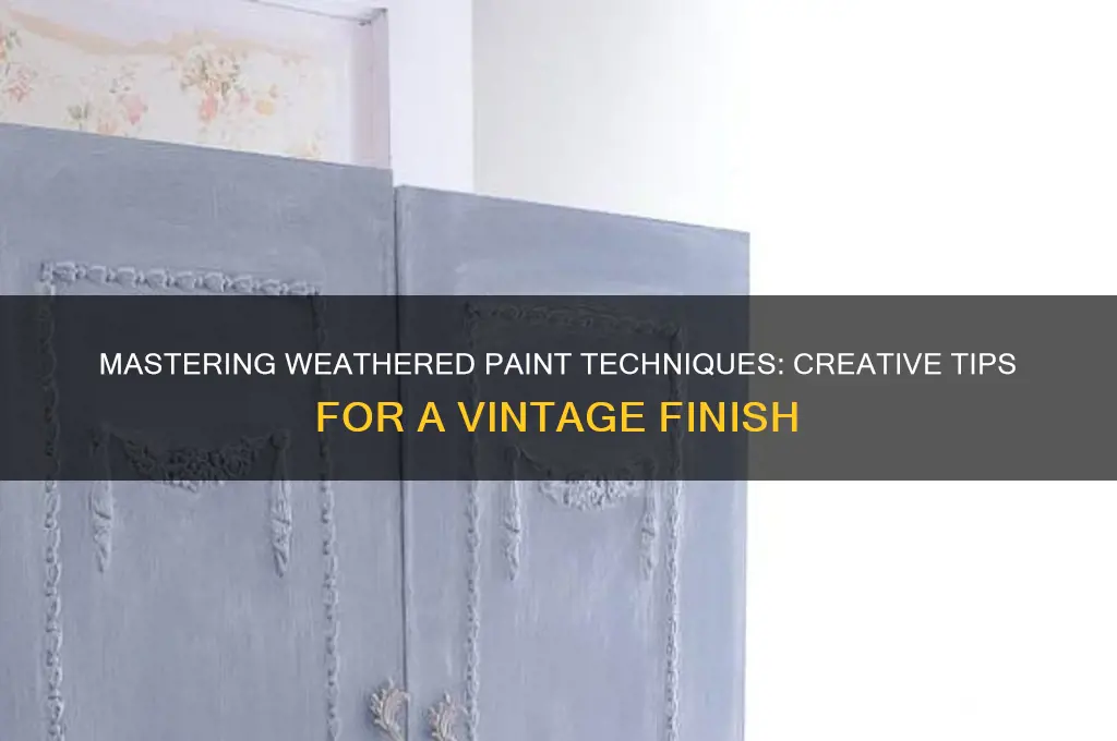 Mastering Weathered Paint Techniques: Creative Tips For A Vintage ...