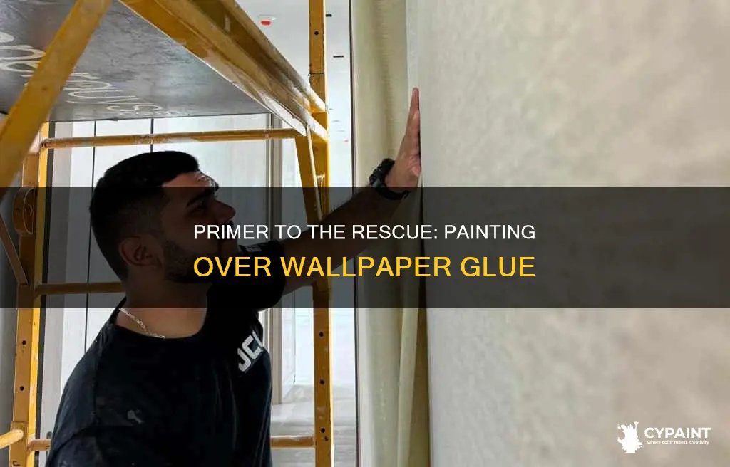 Primer To The Rescue: Painting Over Wallpaper Glue | CyPaint