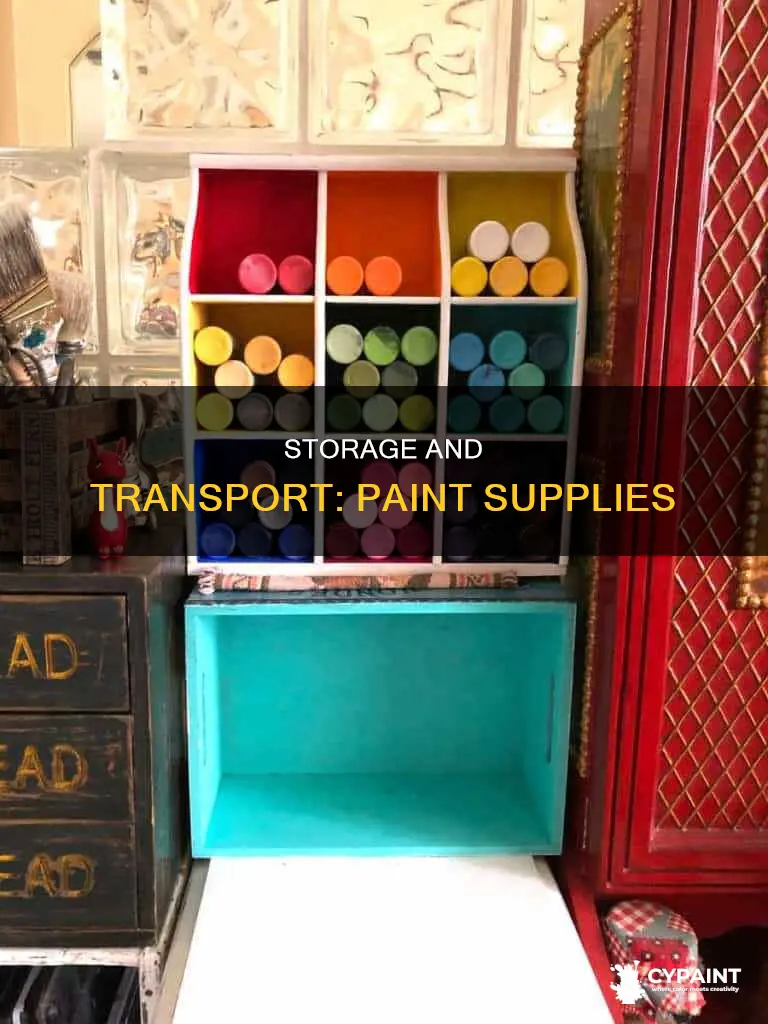 Storage And Transport: Paint Supplies | CyPaint