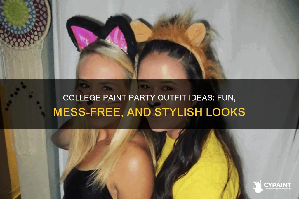 College Paint Party Outfit Ideas: Fun, Mess-Free, And Stylish Looks ...
