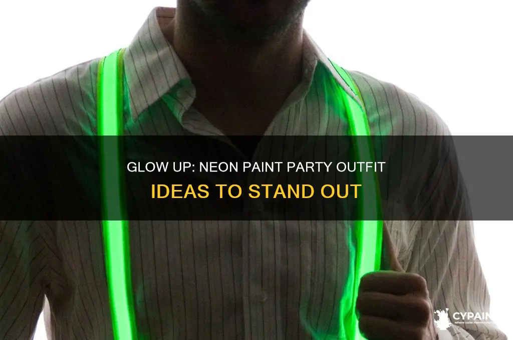 Glow Up: Neon Paint Party Outfit Ideas To Stand Out | CyPaint