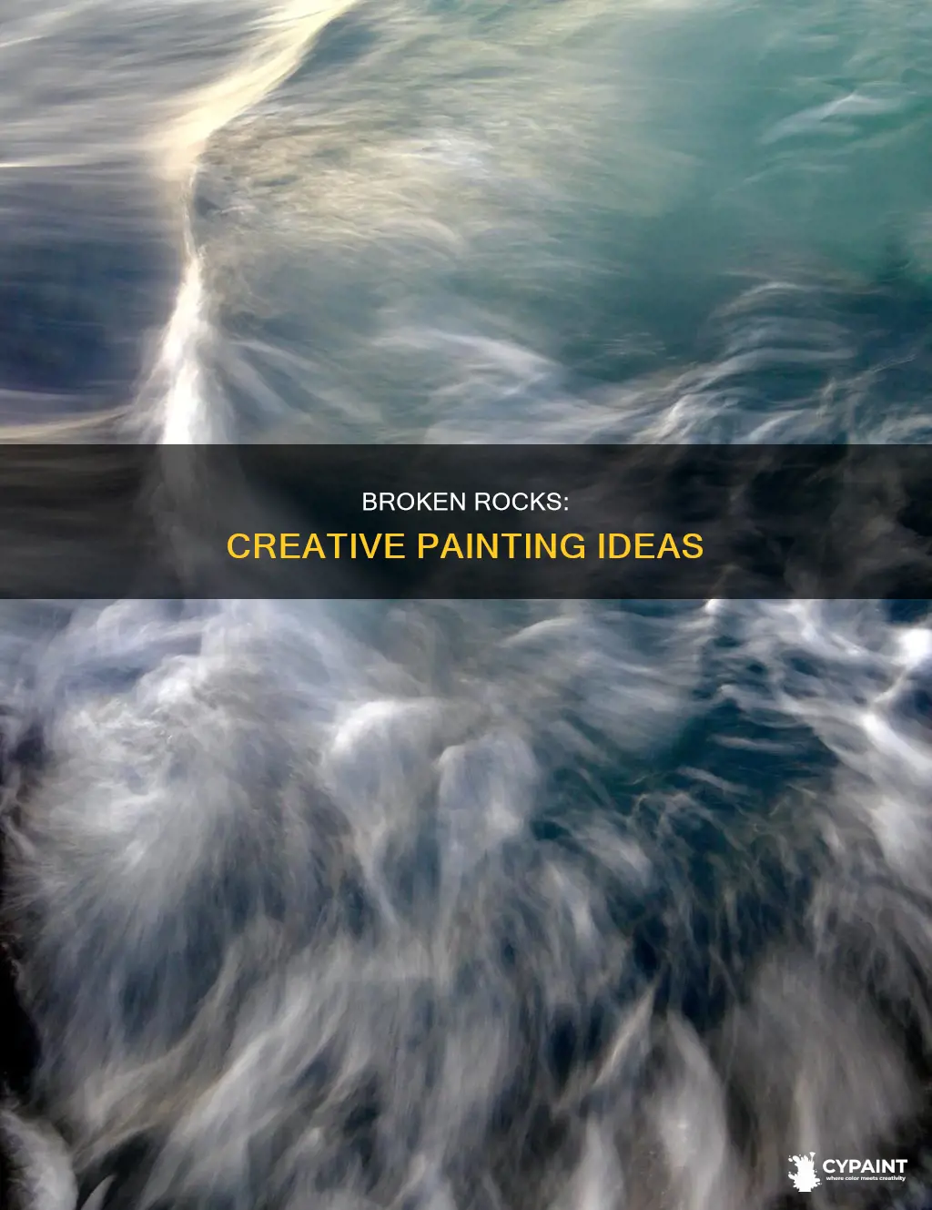 Broken Rocks: Creative Painting Ideas | CyPaint