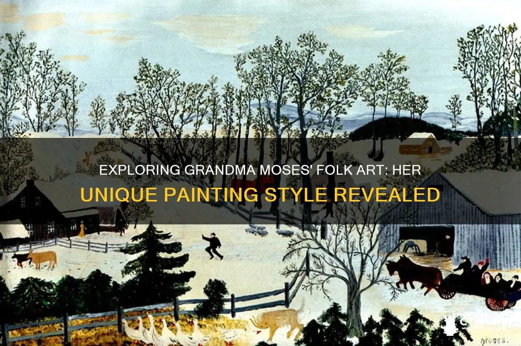 Exploring Grandma Moses' Folk Art: Her Unique Painting Style Revealed ...