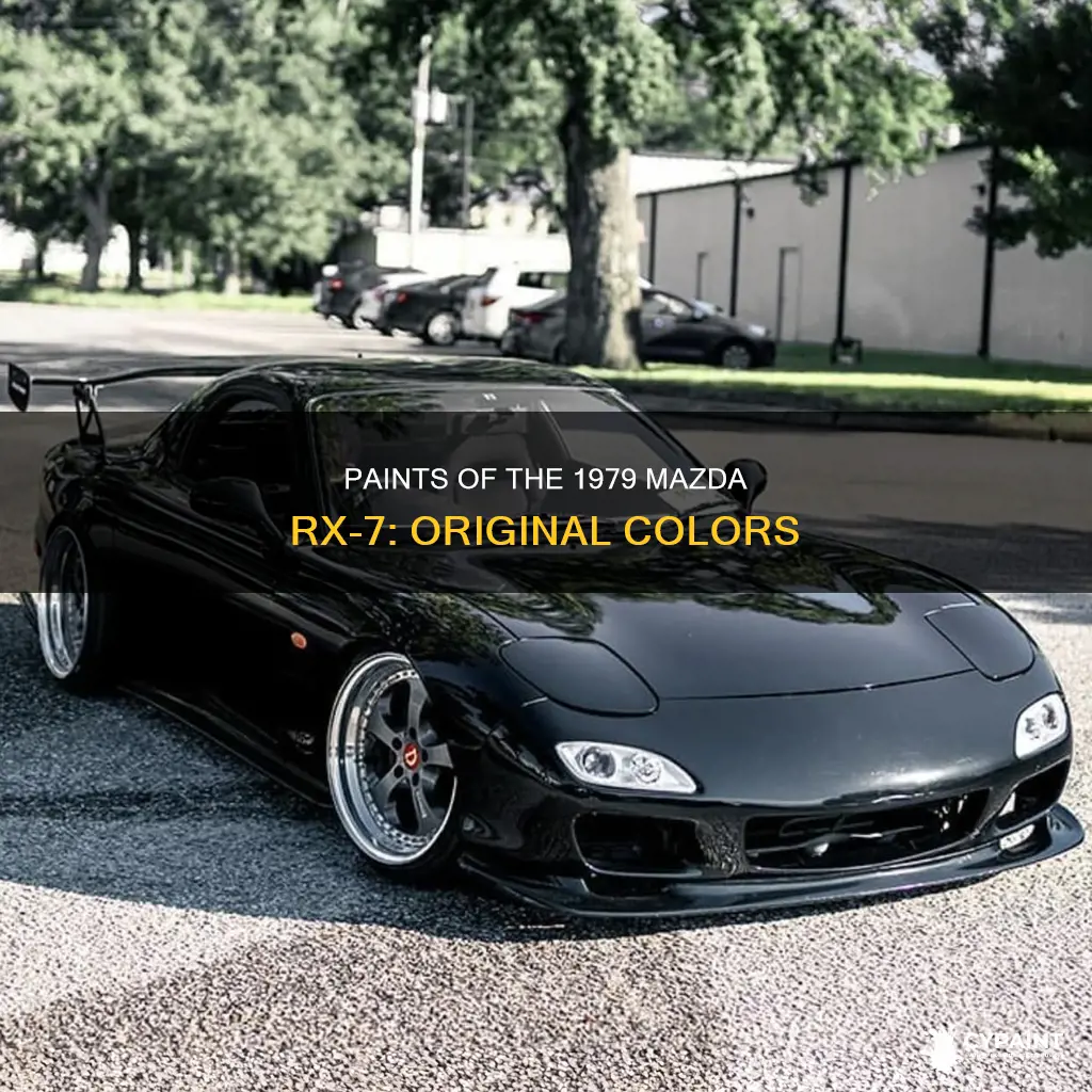 Paints Of The 1979 Mazda Rx-7: Original Colors | CyPaint