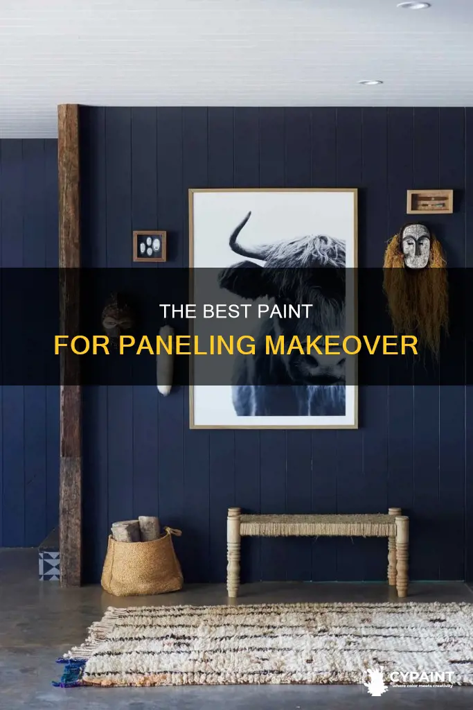 The Best Paint For Paneling Makeover | CyPaint