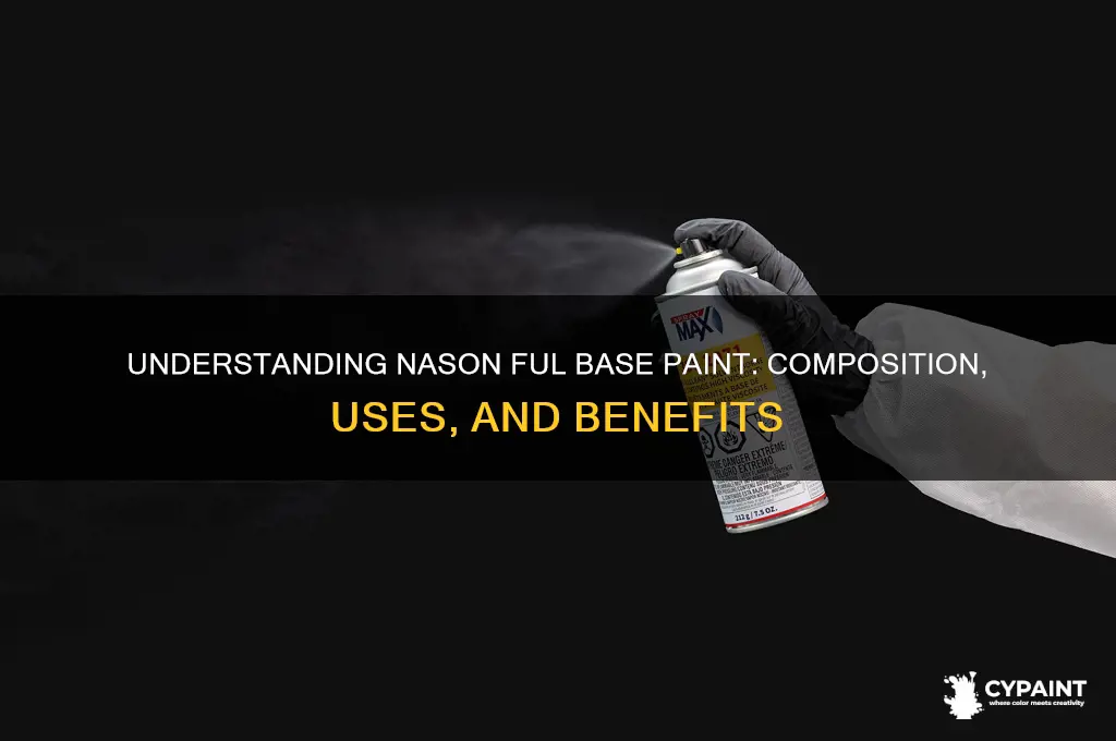 Understanding Nason Ful Base Paint: Composition, Uses, And Benefits ...