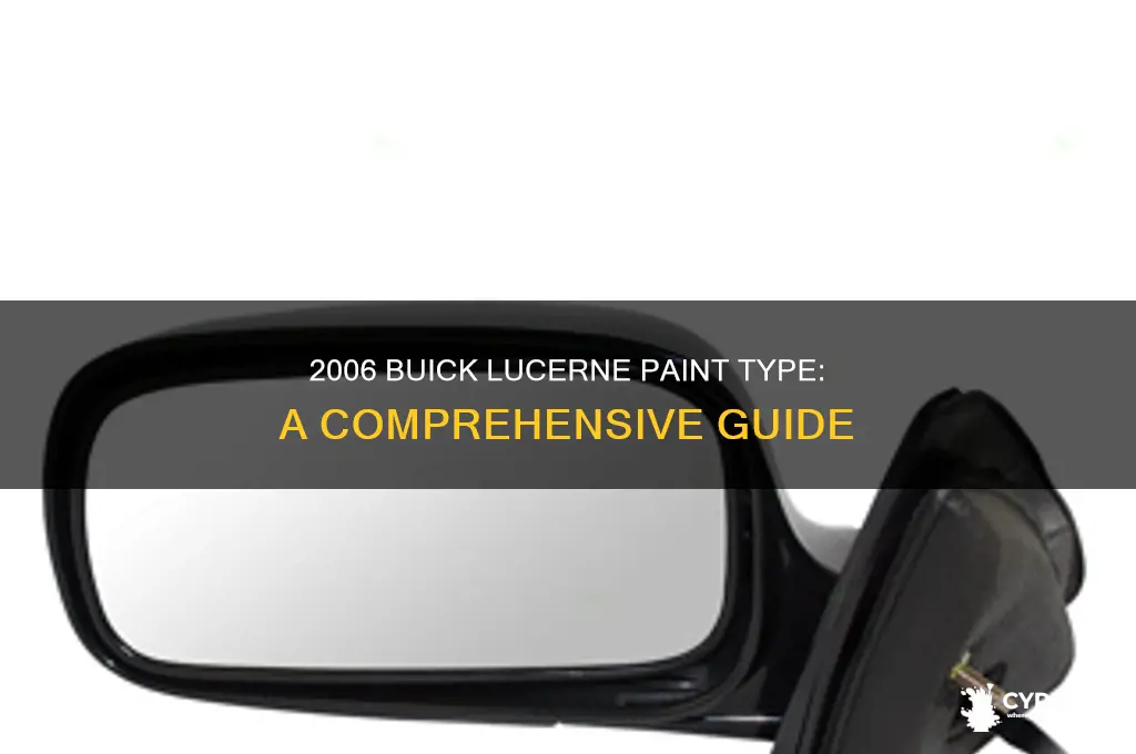 2006 Buick Lucerne Paint Type: A Comprehensive Guide | CyPaint